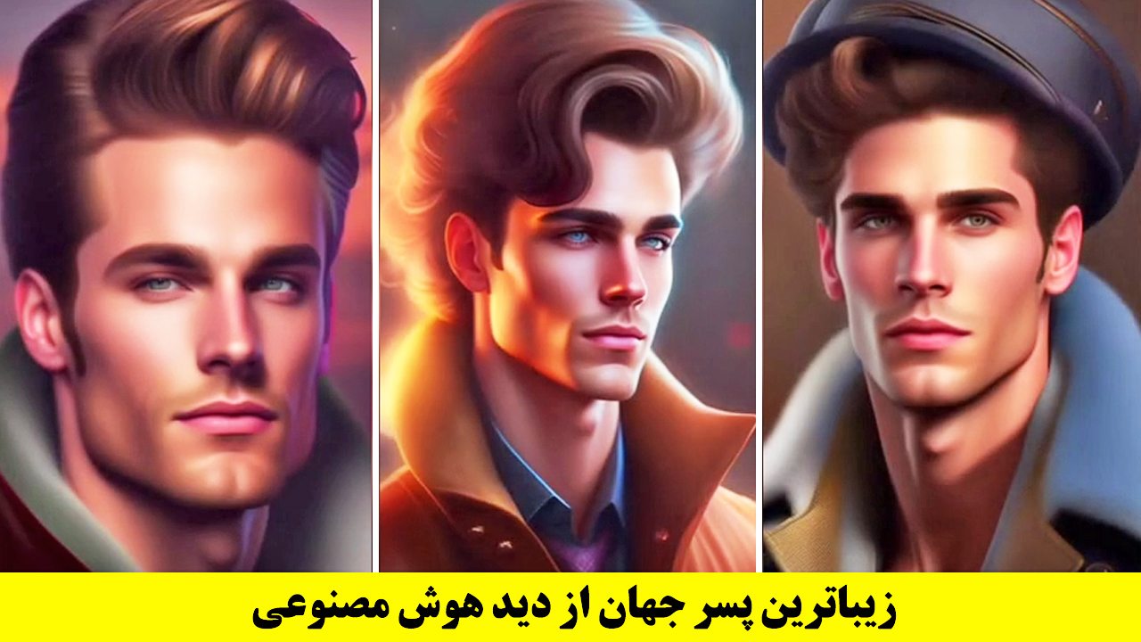 زیباترین پسر جهان از دید هوش مصنوعی چه شکلی است؟ فیلم
